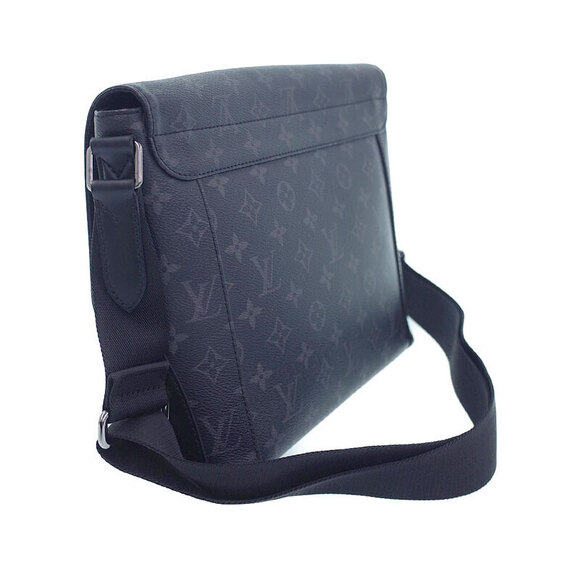 Louis Vuitton | Bags | Louis Vuitton Black Bag Shoulder Messenger ...